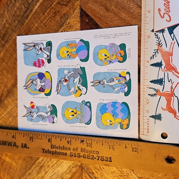 Hallmark | Design | Hallmark Looney Tunes Sticker Sheet Tweety Bird And ...